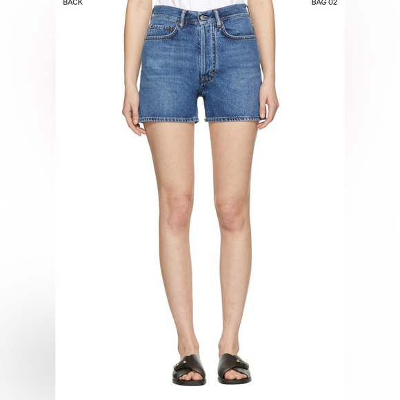 Acne Studios | Shorts | Acne Studio Blue Denim Swamp Shorts | Poshmark